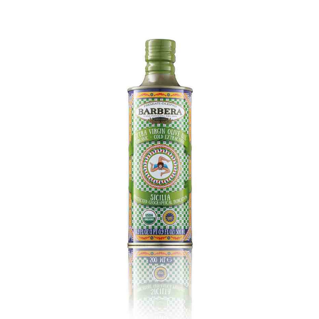 Carretto P.G.I. Sicilia Organic - Extra Virgin Olive Oil - 500 mL ...